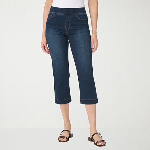 Click here for Gloria Vanderbilt Amanda Womens Capri Jean  6  Blu... prices