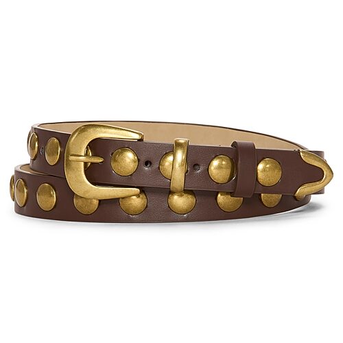 Click here for a.n.a Multi Studded Belt Womens Belt  Medium  Brow... prices