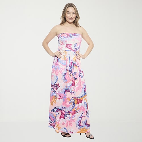 Click here for 24seven Comfort Apparel Womens Abstract A-Line Str... prices