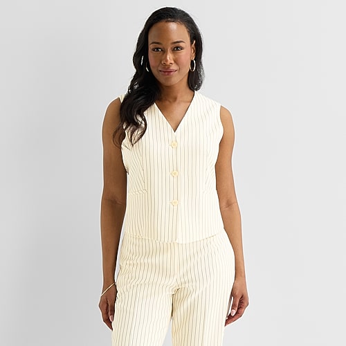 Click here for Black Label by Evan-Picone Womens Striped Classic... prices