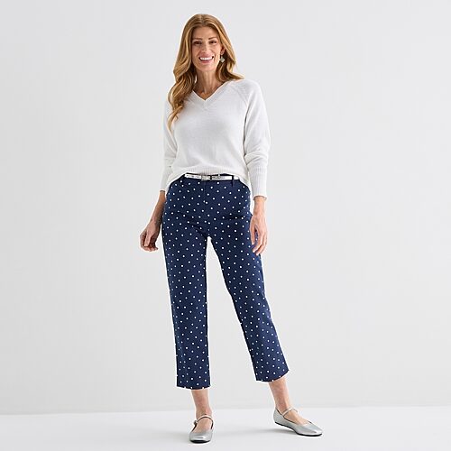 Click here for Liz Claiborne Emma Sateen Womens Tall Straight Mid... prices