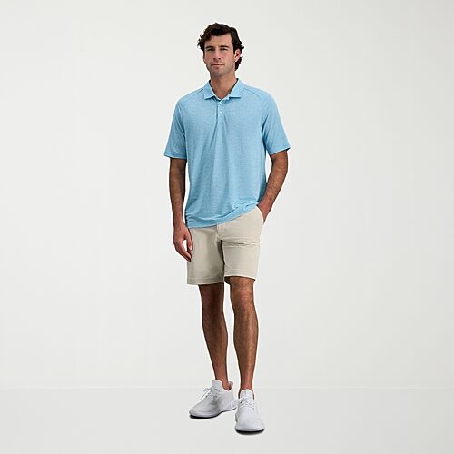 Click here for Haggar Raglan Mens Regular Fit Short Sleeve Polo S... prices
