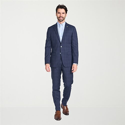 Click here for CRICKETEER Mens Windowpane Stretch Fabric 2-pc. Su... prices