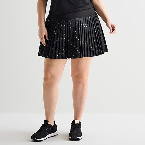 Click here for Xersion Pleated Womens 5 High Rise Plus Skort  5x... prices