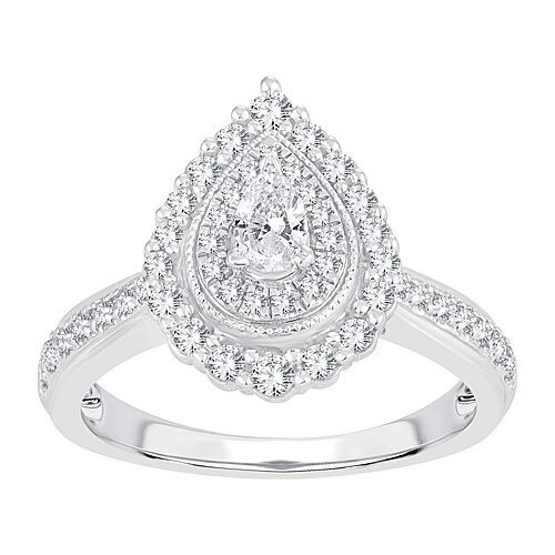 Click here for Womens 5/8 CT. T.W. Natural White Diamond 10K Gold... prices