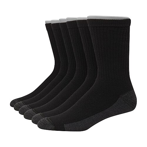 Click here for Hanes Mens 6-Pk. Ultimate Xtemp Ultra Cushion Crew... prices