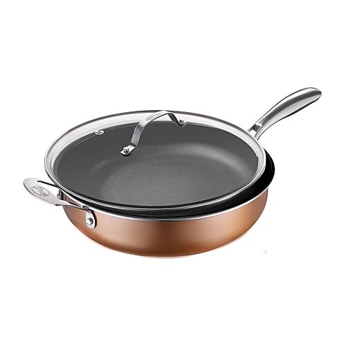 Click here for Gotham Steel Copper Cast Textured 5.5-qt Nonstick... prices