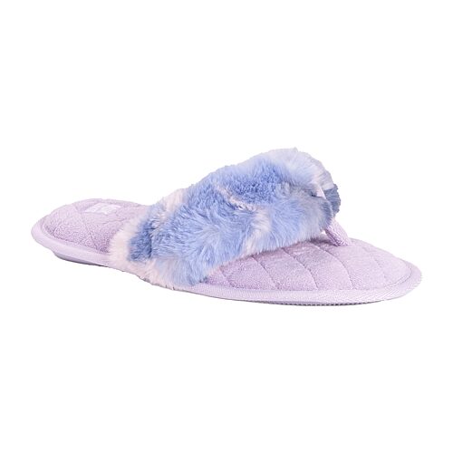 Click here for Muk Luks Womens Memory Foam Slip-On Slippers  Smal... prices