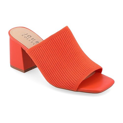 Click here for Journee Collection Womens Lorenna Block Heel Slide... prices