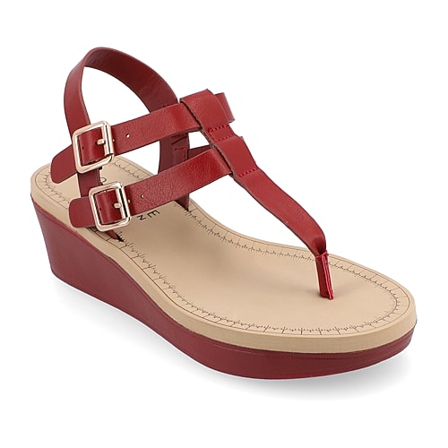 Click here for Journee Collection Womens Bianca Wedge Sandals  7... prices
