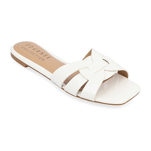 Click here for Journee Collection Womens Arrina Flat Sandals  7 W... prices