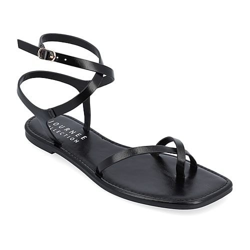 Click here for Journee Collection Womens Charra Ankle Strap Flat... prices