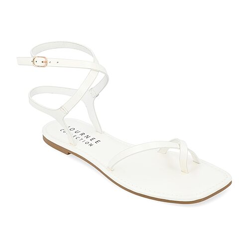 Click here for Journee Collection Womens Charra Ankle Strap Flat... prices