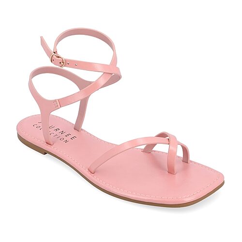 Click here for Journee Collection Womens Charra Ankle Strap Flat... prices