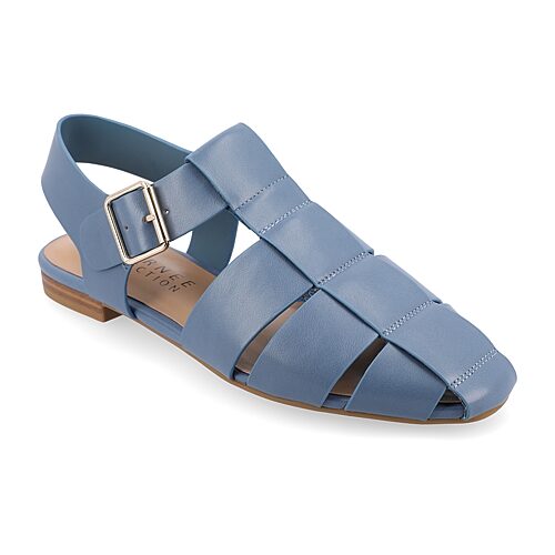 Click here for Journee Collection Womens Cailinna Ankle Strap Fla... prices