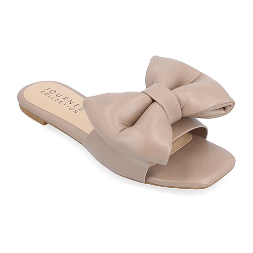 Click here for Journee Collection Womens Fayre Oversized Bow Flat... prices