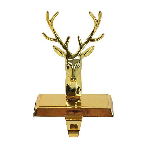 Click here for Northlight 8inshiny Gold Metal Deer In Christmas S... prices