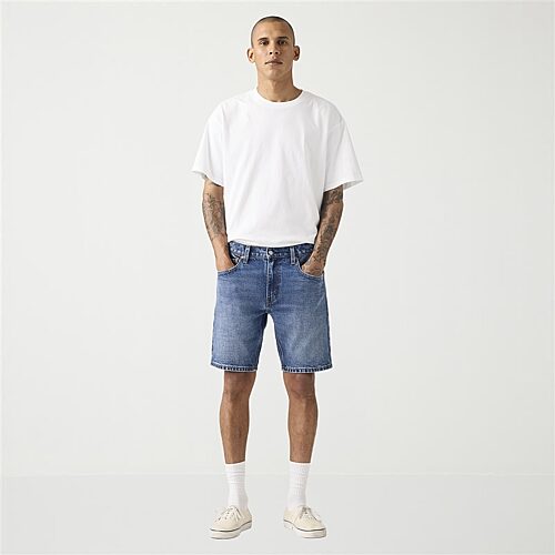 Click here for Levis Mens 412 Slim Fit Short  32  Blue prices