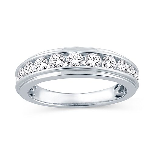 Click here for Womens 2MM 1 CT. T.W. Natural White Diamond 14K Go... prices