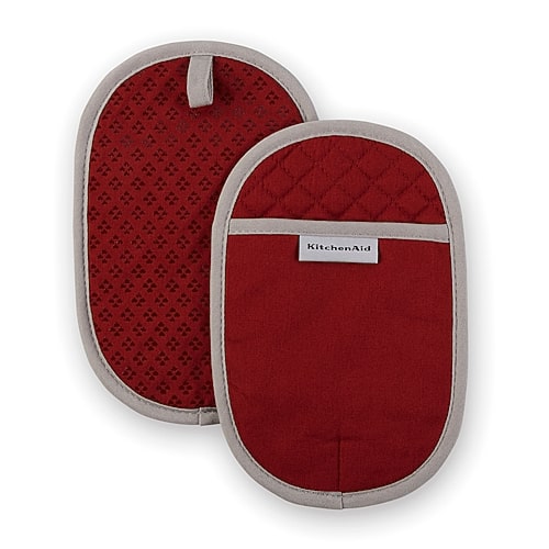Click here for KitchenAid Asteroid Pot Holder Set  2 Piece - Red prices