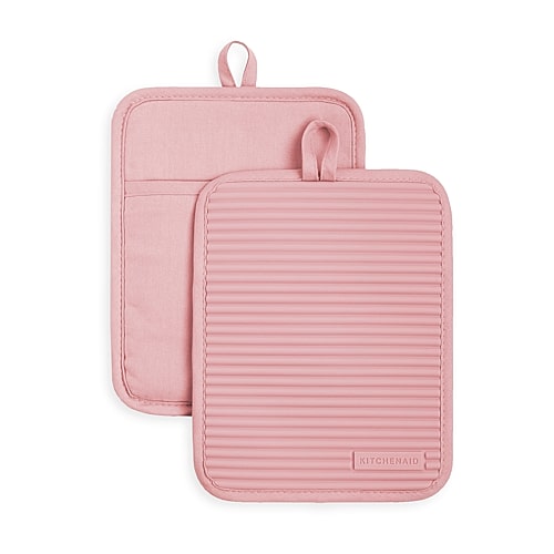 Click here for KitchenAid Ribbed Soft Silcone 2-pc. Pot Holder Se... prices