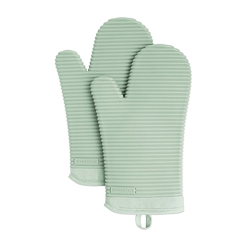 Click here for KitchenAid Ribbed Silicone 2-pc. Oven Mitt Set  On... prices