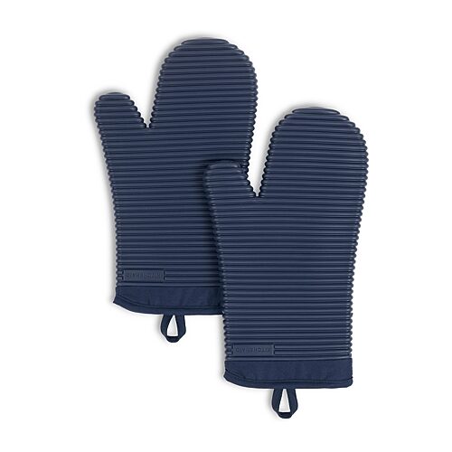 Click here for KitchenAid Ribbed Soft Silicone 2-Pc. Oven Mitt Se... prices