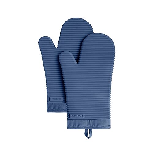 Click here for KitchenAid Ribbed Soft Silicone 2-Pc. Oven Mitt Se... prices