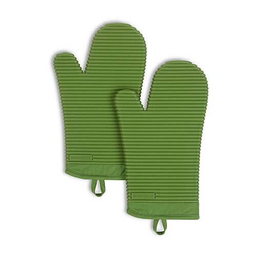 Click here for KitchenAid Ribbed Soft Silicone 2-Pc. Oven Mitt Se... prices