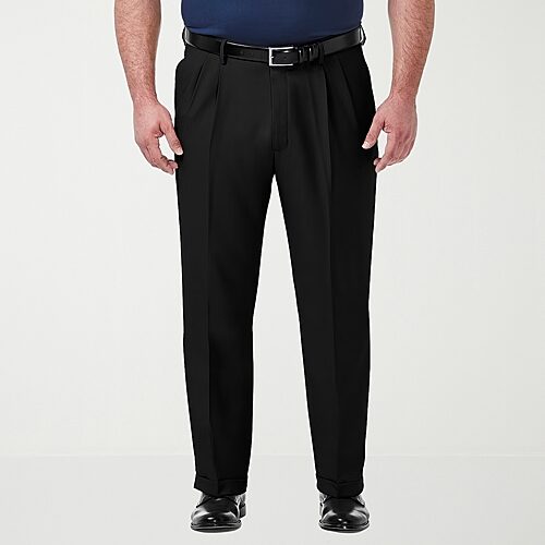 Click here for Haggar Mens Big & Tall Premium Comfort Stretch Cla... prices