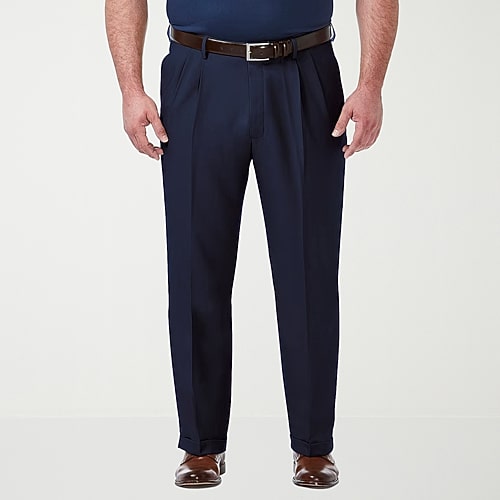 Click here for Haggar Mens Big & Tall Premium Comfort Stretch Cla... prices