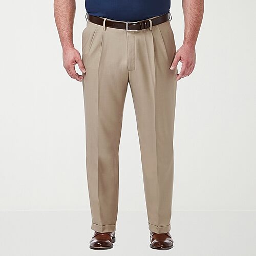 Click here for Haggar Mens Big & Tall Premium Comfort Stretch Cla... prices