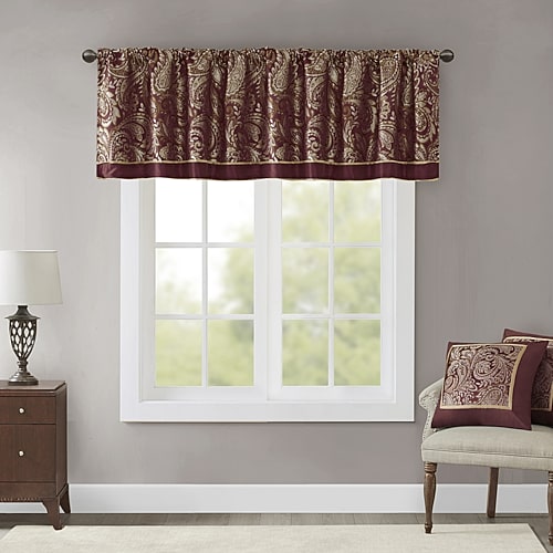 Click here for Madison Park Whitman Rod Pocket Tailored Valance... prices