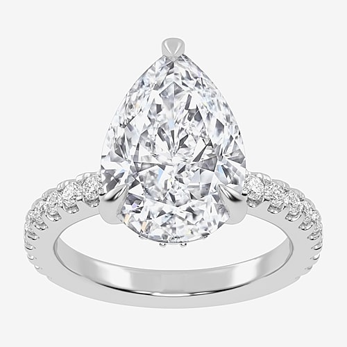Click here for (G-H / Si1-Si2) Womens 2 1/4 CT. T.W. Lab Grown Wh... prices