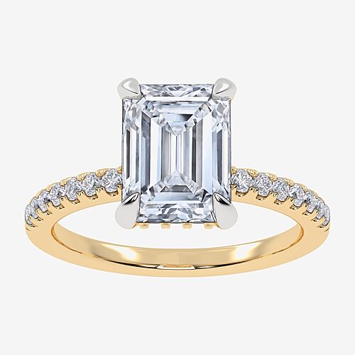 Click here for (G-H / Si1-Si2) Womens 2 1/4 CT. T.W. Lab Grown Wh... prices