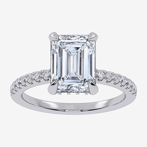 Click here for (G-H / Si1-Si2) Womens 2 1/4 CT. T.W. Lab Grown Wh... prices