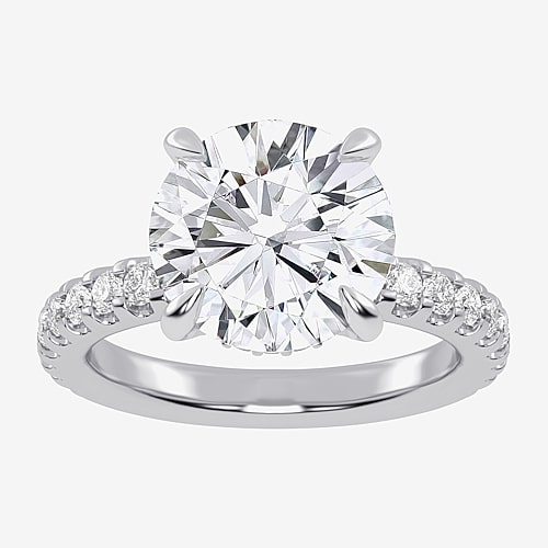 Click here for (G-H / Si1-Si2) Womens 2 1/4 CT. T.W. Lab Grown Wh... prices