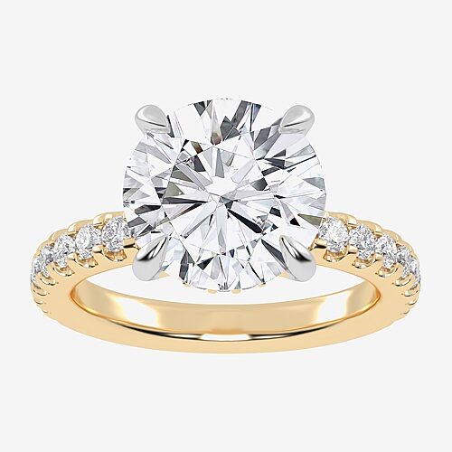 Click here for (G-H / Si1-Si2) Womens 2 1/4 CT. T.W. Lab Grown Wh... prices