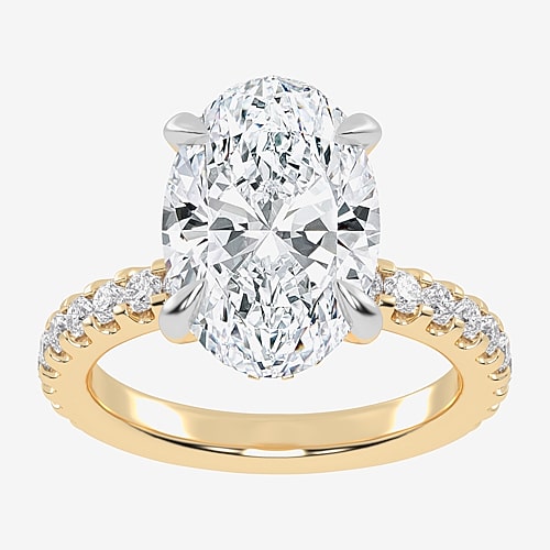 Click here for (G-H / Si1-Si2) Womens 2 1/4 CT. T.W. Lab Grown Wh... prices