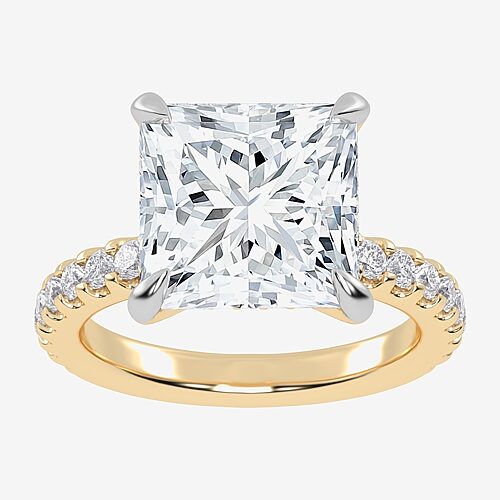 Click here for (G-H / Si1-Si2) Womens 2 1/4 CT. T.W. Lab Grown Wh... prices