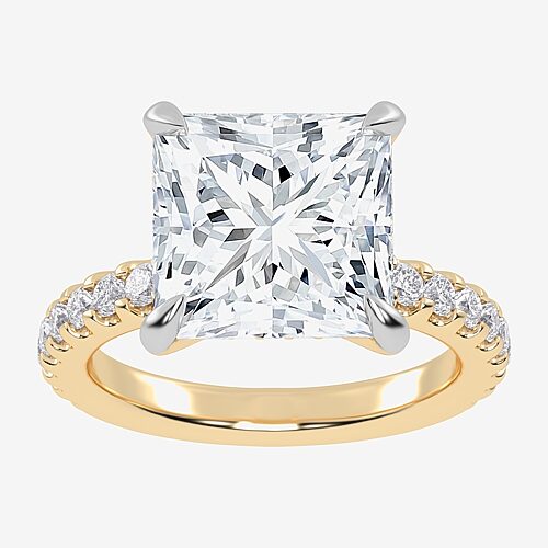 Click here for (G-H / Si1-Si2) Womens 2 1/4 CT. T.W. Lab Grown Wh... prices