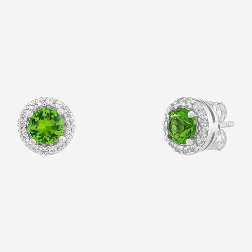 Click here for Limited Quantities! Simulated Green Peridot Sterli... prices