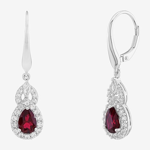 Click here for Limited Quantities! Womens Lab Created Red Ruby St... prices