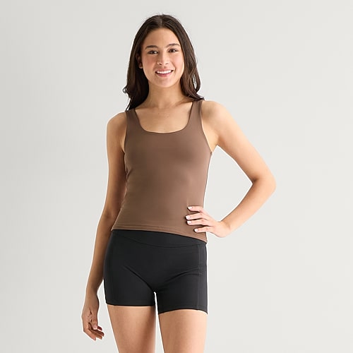 Click here for Arizona So Smooth Womens Juniors Scoop Neck Sleeve... prices