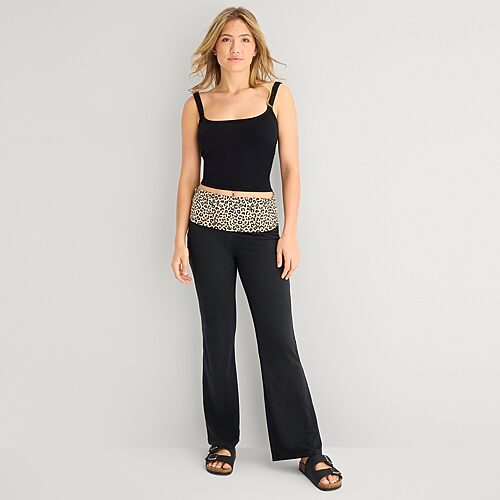 Click here for Forever 21 Womens Juniors Flare Mid Rise Pull-On P... prices