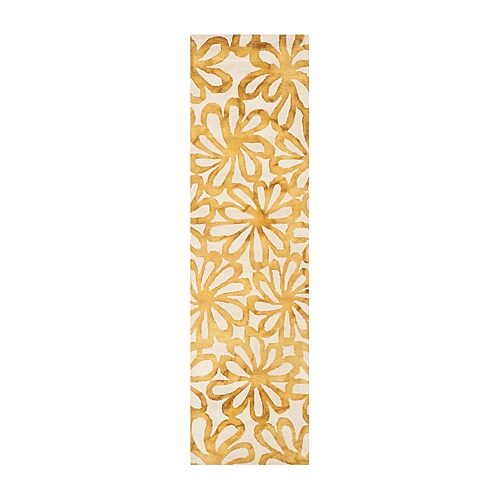 Click here for Safavieh Dip Dye Collection Chloe Floral Runner Ru... prices