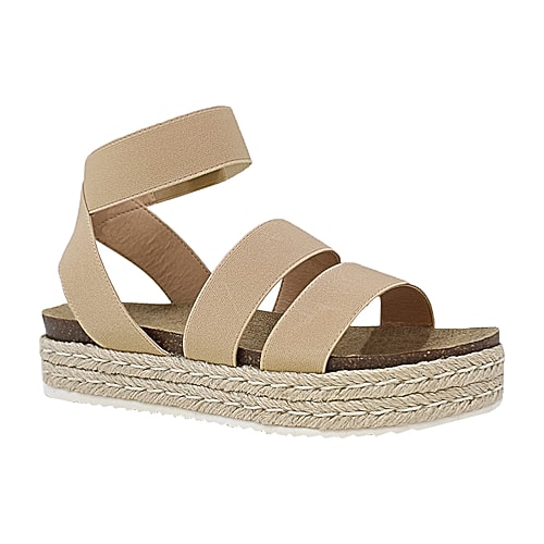 Click here for Yoki Womens Chiara-10 Wedge Sandals  9 Medium  Bei... prices