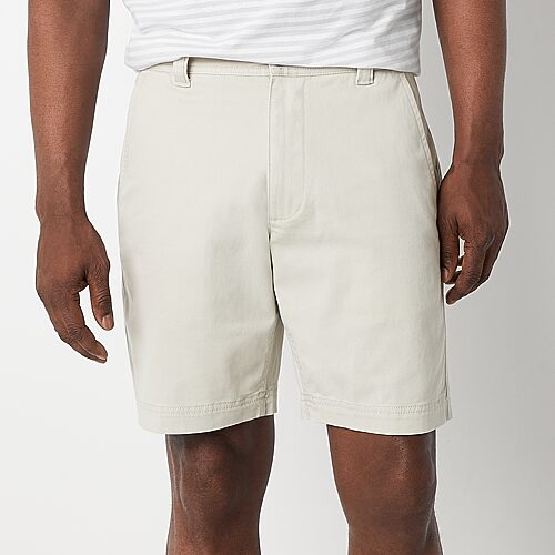 Click here for St. Johns Bay Mens 9 Stretch Fabric Chino Short  4... prices