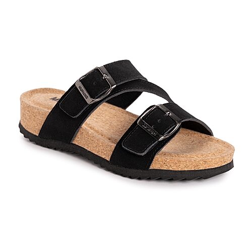 Click here for Muk Luks Womens Poppy Sandal - Black prices