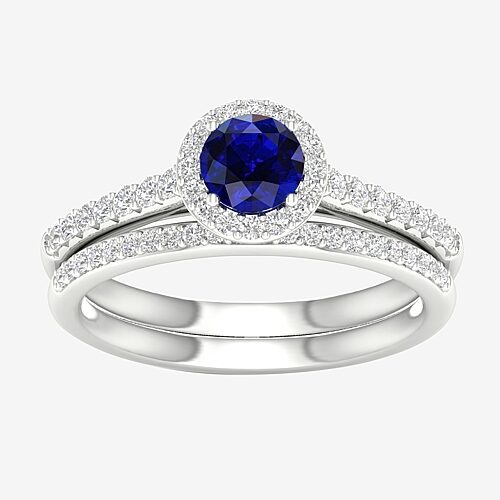 Click here for Modern Bride Gemstone Womens 14K White Gold Round... prices